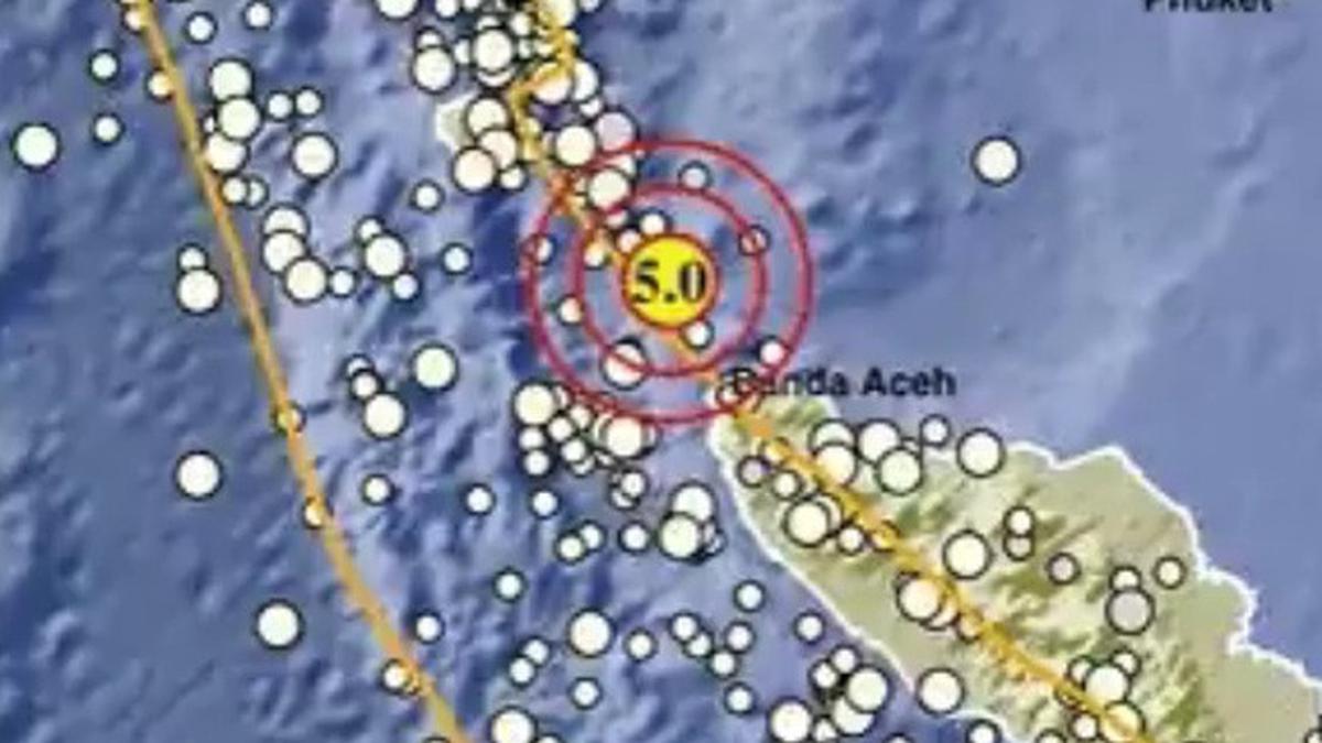 Gempa Sabang Aceh Magnitudo 5,0 Dipicu Sesar Sumatera Segmen Seulimeum ...