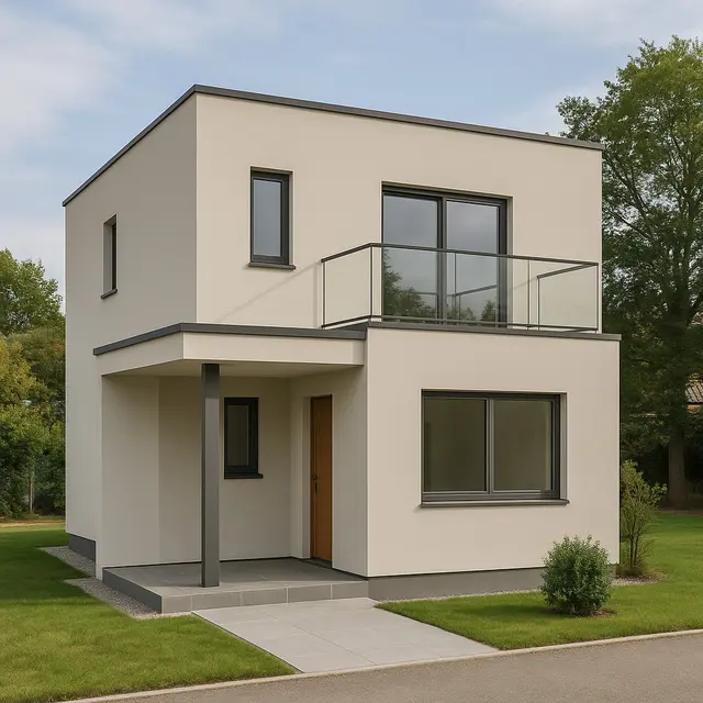 7 Model Rumah Sederhana 9x6 Meter dengan Atap Datar 2025, Tampil Modern ...