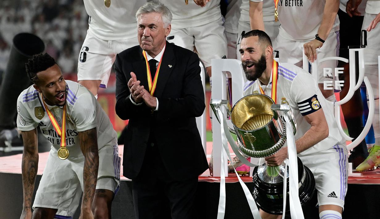 Foto: Sembilan Tahun Berlalu, Don Carlo Kembali Bawa Real Madrid Juara ...