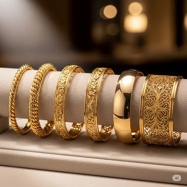 Rekomendasi 8 Gelang Emas Model Cuff 7 Gram Terbaru 2025, Desain Elegan ...