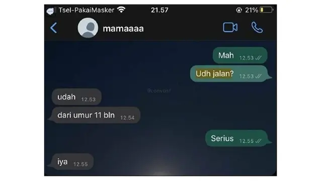 10 Chat Kocak Anak dengan Orang Tua Ini Bikin Senyum Tipis - Page 2 - Hot Liputan6.com