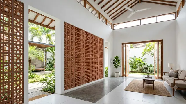 8 Ide Dinding Angin untuk Rumah di Daerah Panas dan Berdebu