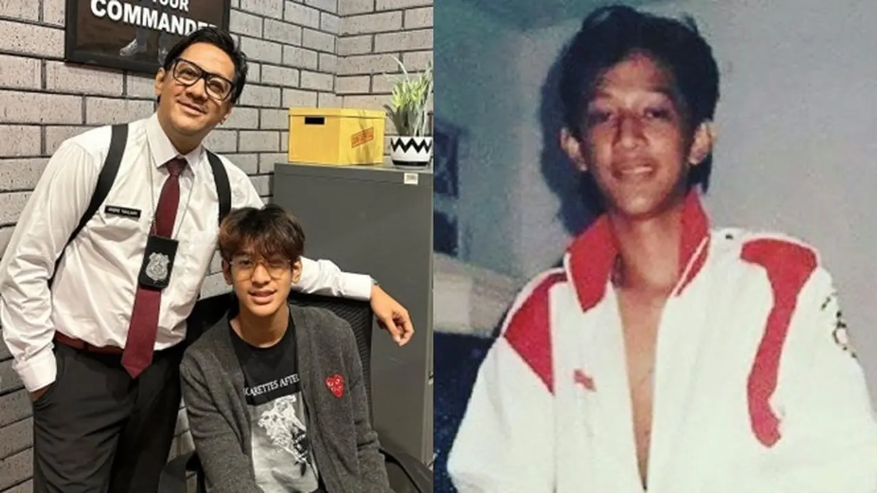 6 Potret Jadul Masa Muda Andre Taulany, Wajah Mirip Anak Keduanya - Hot ...