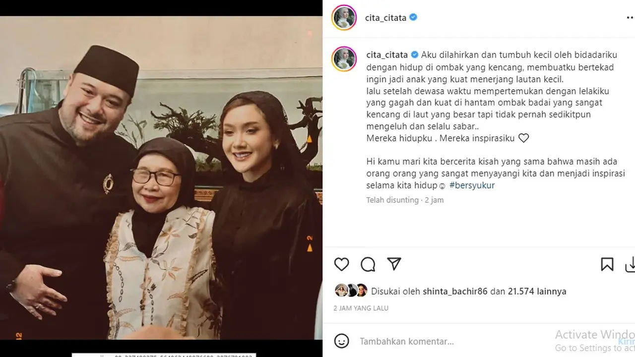 Pamer Buku Nikah, Cita Citata Jawab Statusnya dengan Didi Mahardika - Entertainment Fimela.com