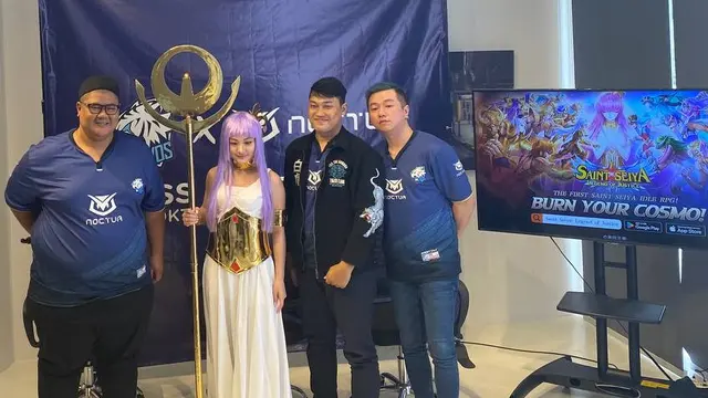 Rilis Gim Saint Seiya, Noctua Games Kolaborasi dengan Evos Esports - Bola Liputan6.com