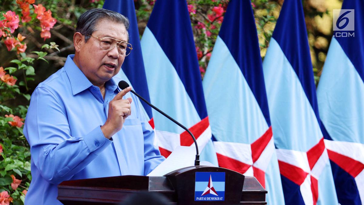 SBY Kenang Sejarah Berdirinya Demokrat di Cikeas - News Liputan6.com