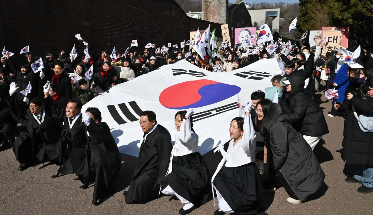 Peringatan 105 Tahun Hari Gerakan Kemerdekaan di Korea Selatan - Foto ...