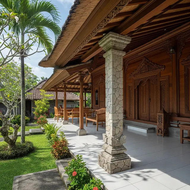 9 Model Tiang Teras Rumah yang Estetik, Percantik Tampilan Halaman ...