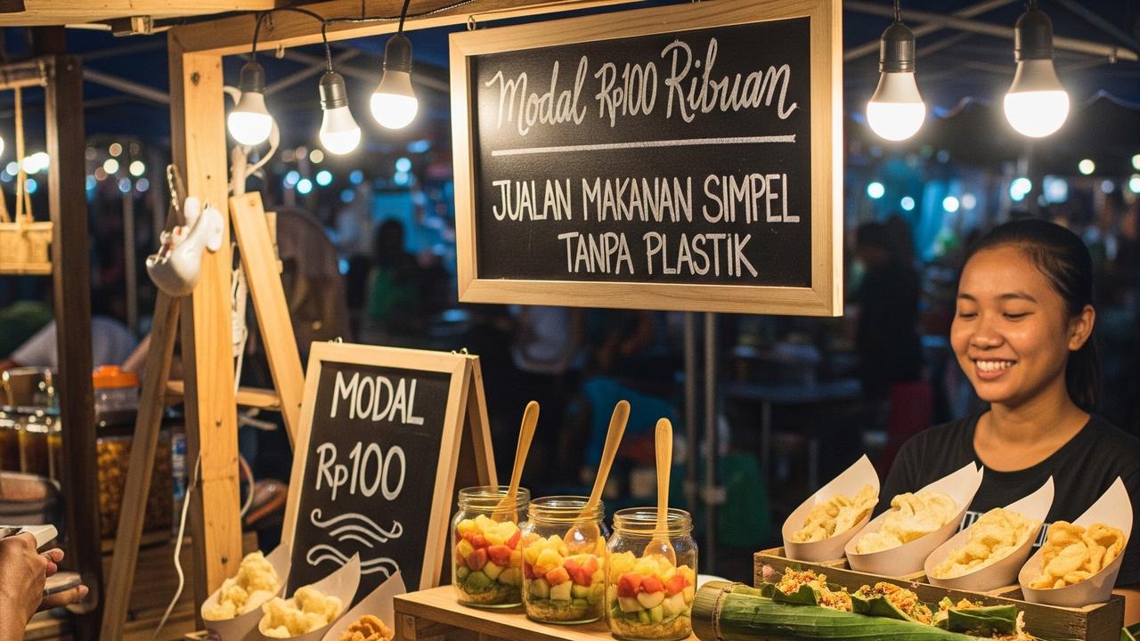 7 Ide Jualan Makanan Simpel Tanpa Plastik Modal Rp100 Ribuan, Bisa ...