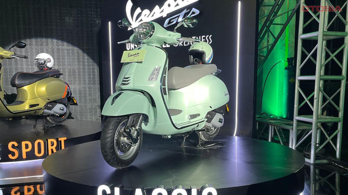 Simak Detail-Detail Terbaru Skuter Baja Vespa GTS yang Luncur di ...