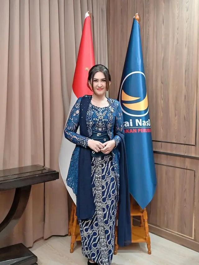 7 Model Kebaya Nafa Urbach, Anggun di Berbagai Momen Spesial - ShowBiz Liputan6.com