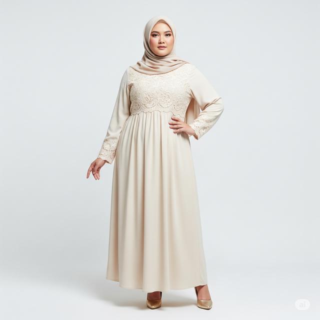 7 Model Gamis yang Cocok untuk Pinggul Besar: Tampil Percaya Diri