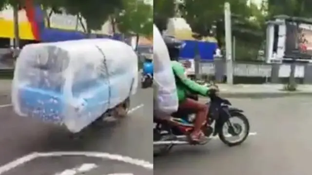 Kumpulan Potret Ojol dapat Konsumen Tanpa Budi Pekerti, Terpaksa Kirim Barang Ekstra Besar ...