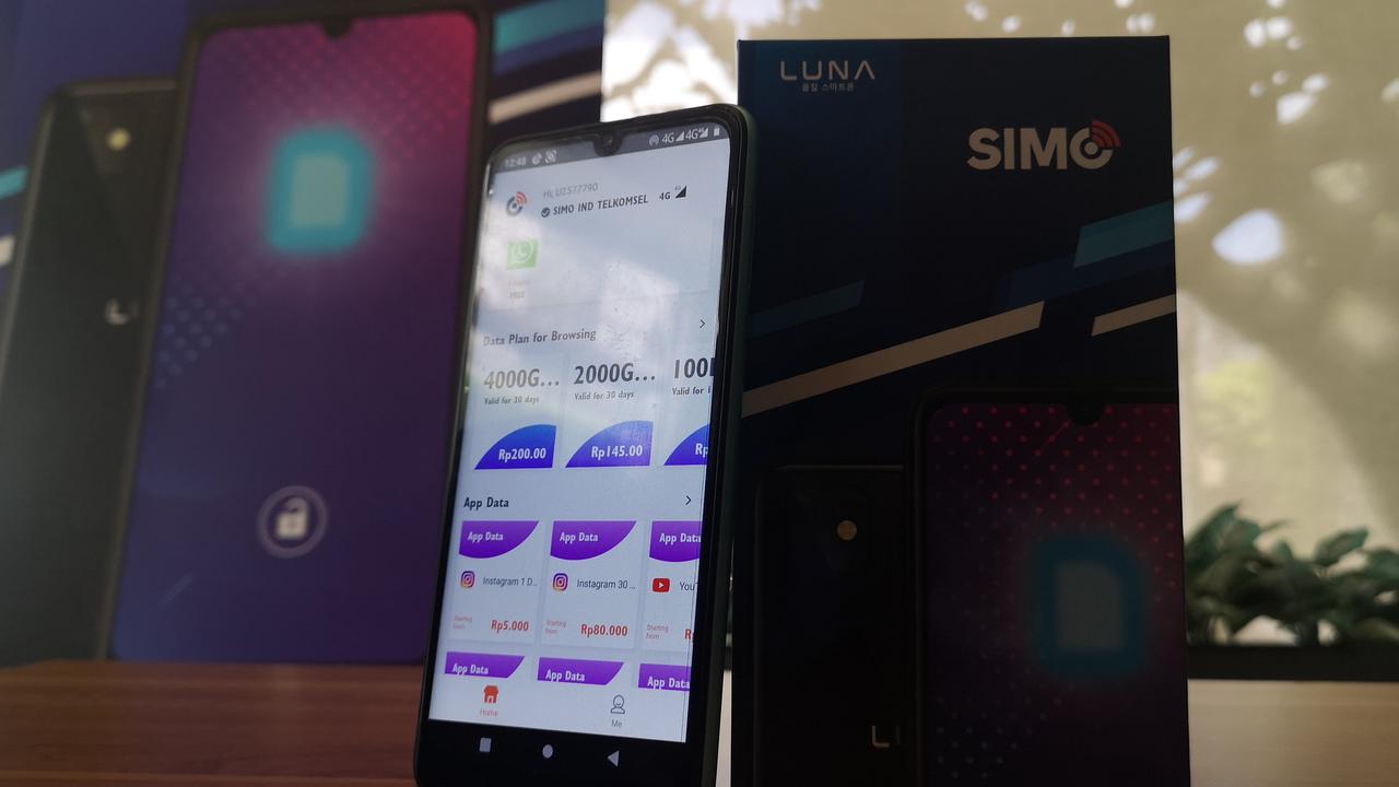 Smartphone Luna Simo Bisa Akses Internet tanpa Kartu SIM