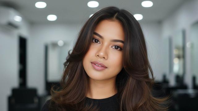 10 Model Rambut Wanita Panjang Blow ala Salon Tren 2025, Tampil Glamor ...