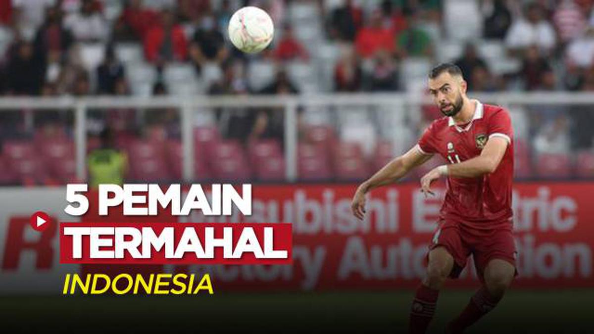 MOTION GRAFIS: 5 Pemain Timnas Indonesia Termahal di Piala AFF 2022 - Piala AFF Bola.com