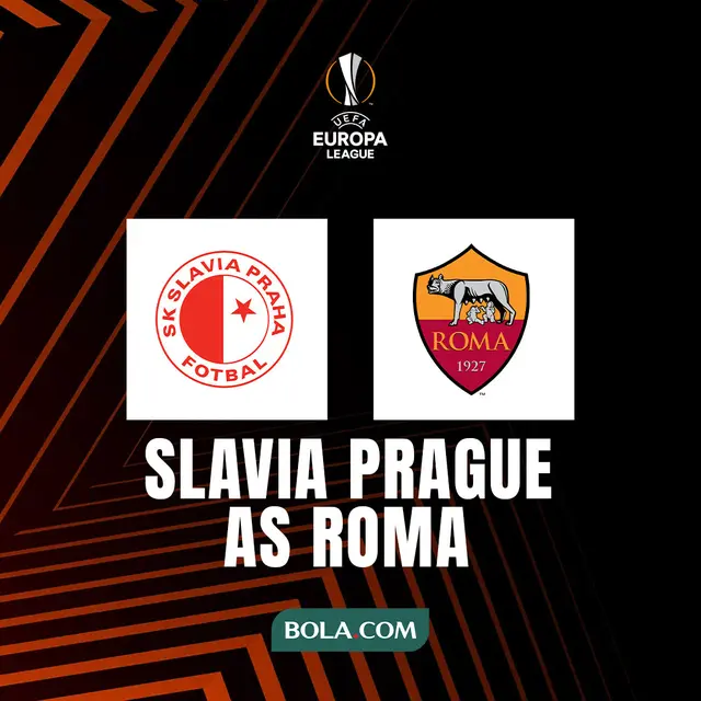 Link Live Streaming Liga Europa di Vidio: Slavia Praha Vs AS Roma - Dunia Bola.com