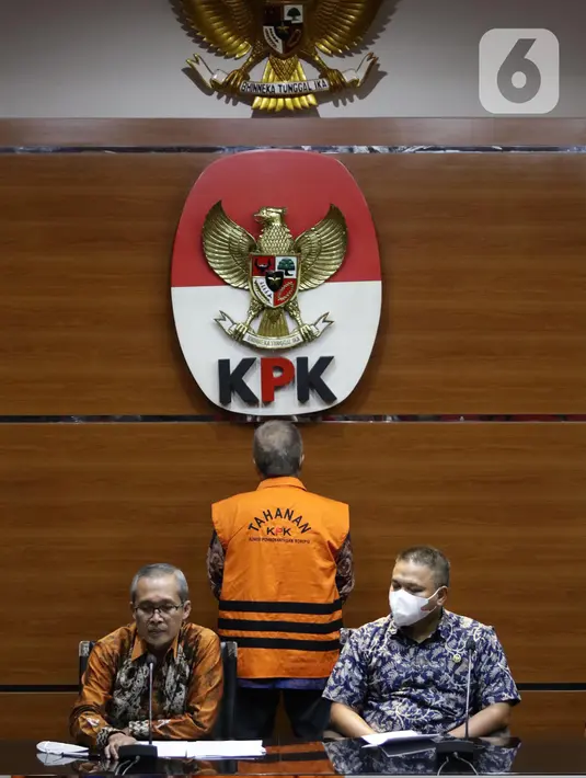 KPK Tahan Hakim Agung Sudrajad Dimyati - Foto Liputan6.com