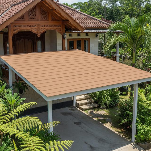 8 Jenis Atap untuk Tempat Parkir di Rumah, Estetik dan Tahan Segala Cuaca