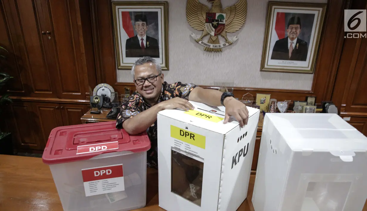 PHOTO: Pemilu 2019 Gunakan Kotak Suara dari Bahan Karton Kedap Air ...