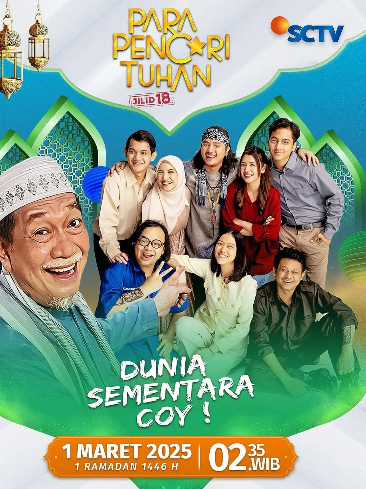 Sinetron SCTV Para Pencari Tuhan Jilid 18 Sukses, Deddy Mizwar Akui Tontonan Bisa Pengaruhi Pola ...