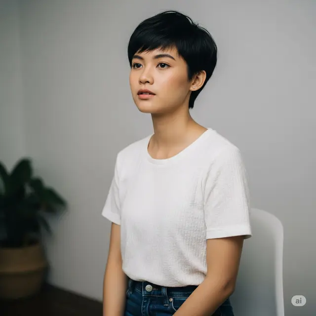 10 Potongan Rambut Tanpa Catok yang Tetap Stylish, Keren Meski ...