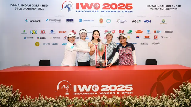 120 Pegolf Wanita Asia-Pasific Tampil di Indonesia Women's Open 2025 - Bola Liputan6.com