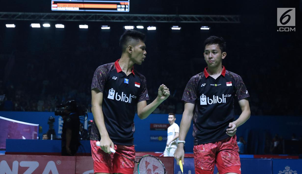 FOTO: Fajar/Rian Teruskan Trend Kemenangan - Foto Liputan6.com