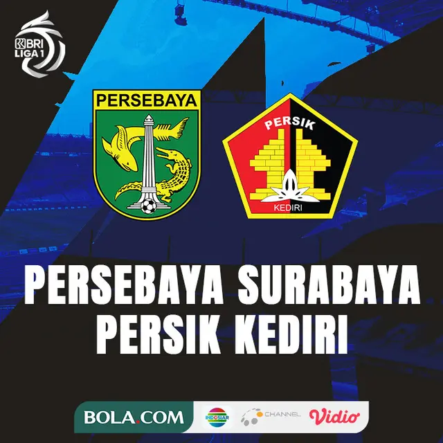 Link Live Streaming BRI Liga 1 di Vidio: Persebaya Vs Persik - Indonesia Bola.com