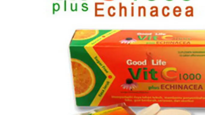 Good Life Vit C1000 Plus Echinacea, Tiga Kombinasi Untuk Daya Tahan ...
