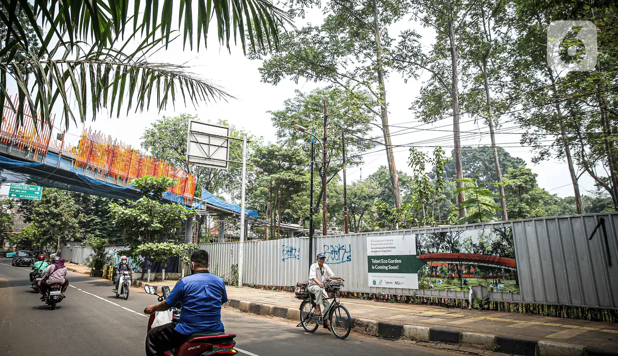 FOTO: Revitalisasi Taman Tebet Menjadi Tebet Eco Garden - Foto Liputan6.com