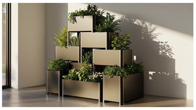 5 Pot Tanaman Modular untuk Rumah Perkotaan, Hemat Ruang dan Mudah Dirawat