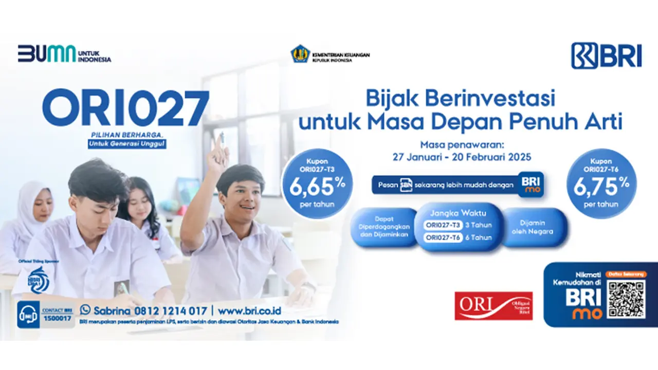 Kupas Keuntungan ORI027 dan Strategi Investasi untuk Masa Depan Finansial Penuh Makna - Bisnis ...