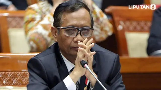 Infografis Rapat Panas Menko Mahfud Md Vs Komisi III DPR - News Liputan6.com