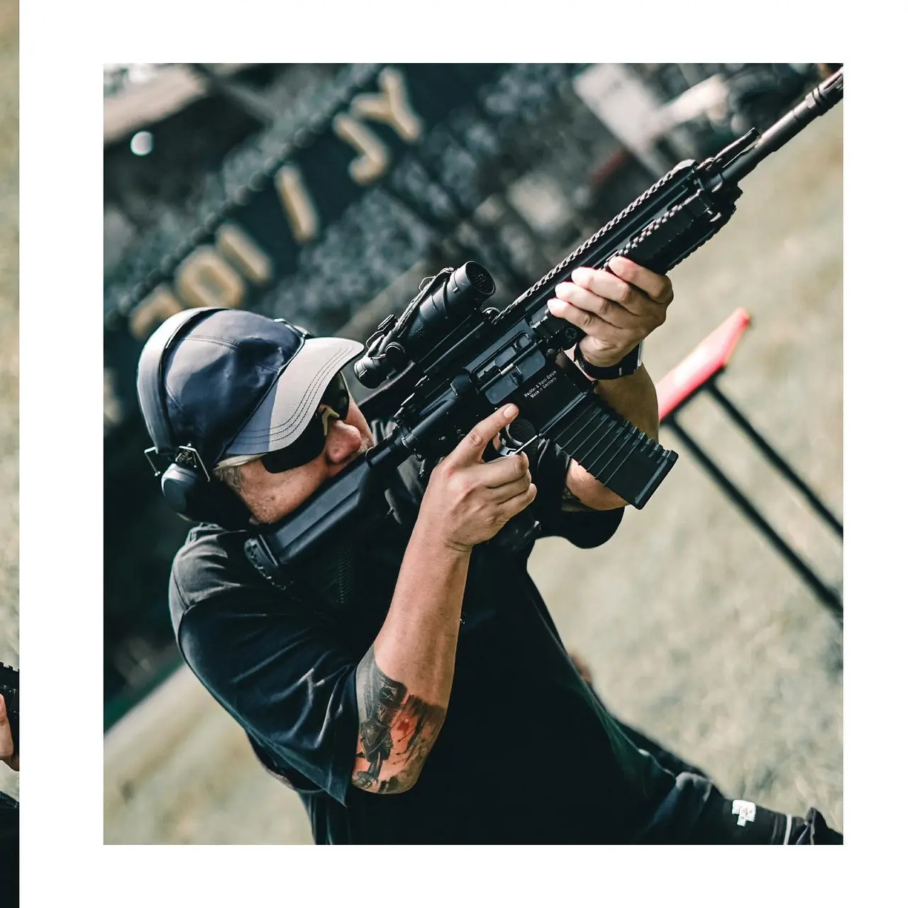 7 Potret Gading Marten Olahraga Menembak, Disebut Cocok Main Film ...