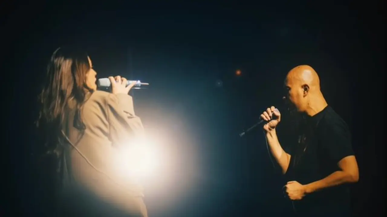 Potret Duet 'Beauty and The Beast', Raisa dan Ahmad Dhani yang Memukau ...