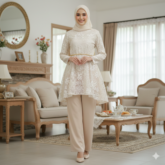 7 Model Baju Lebaran One Set Wanita 2026, Tampilan Elegan dan Stylish ...
