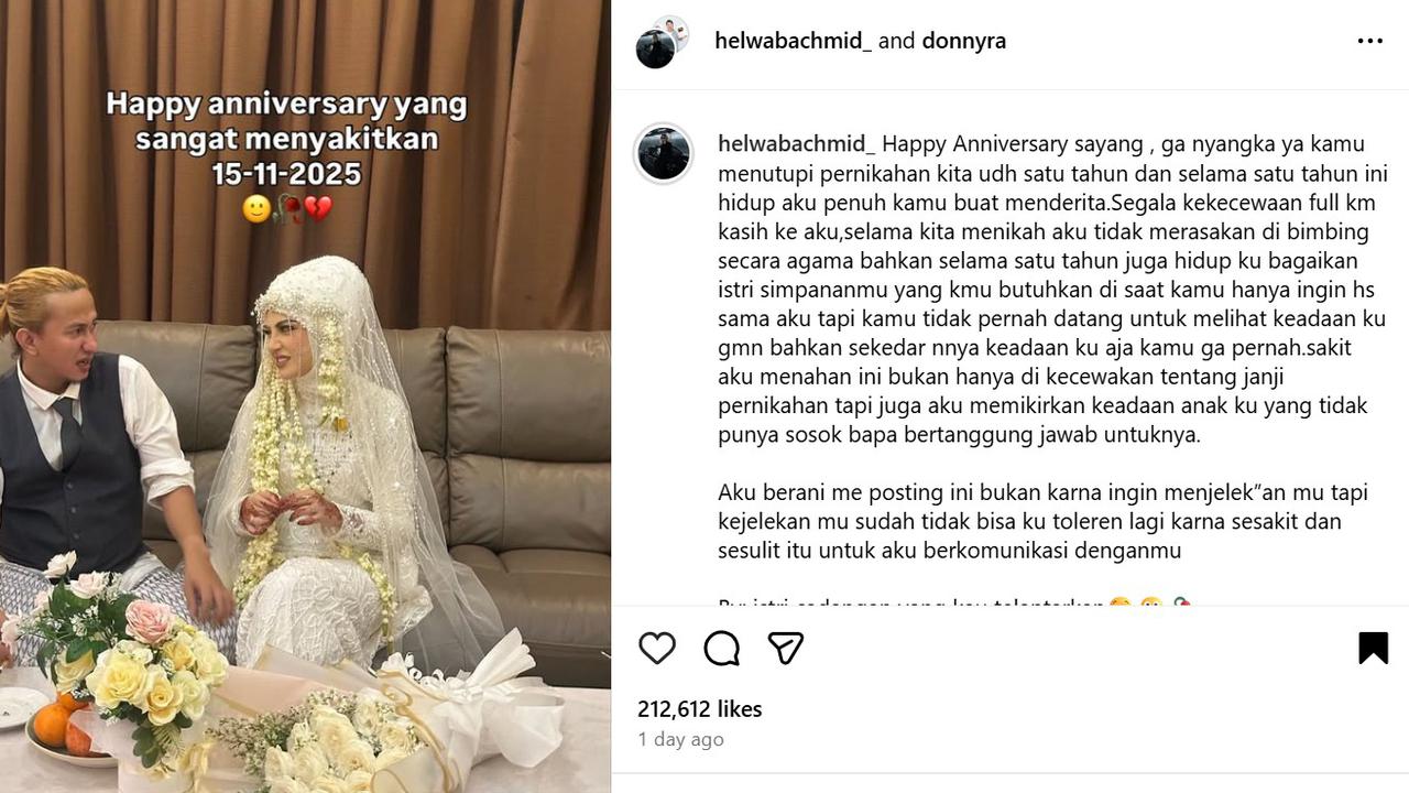 Helwa Bachmid Perang Pernyataan di Medsos dengan Istri Habib Bahar ...