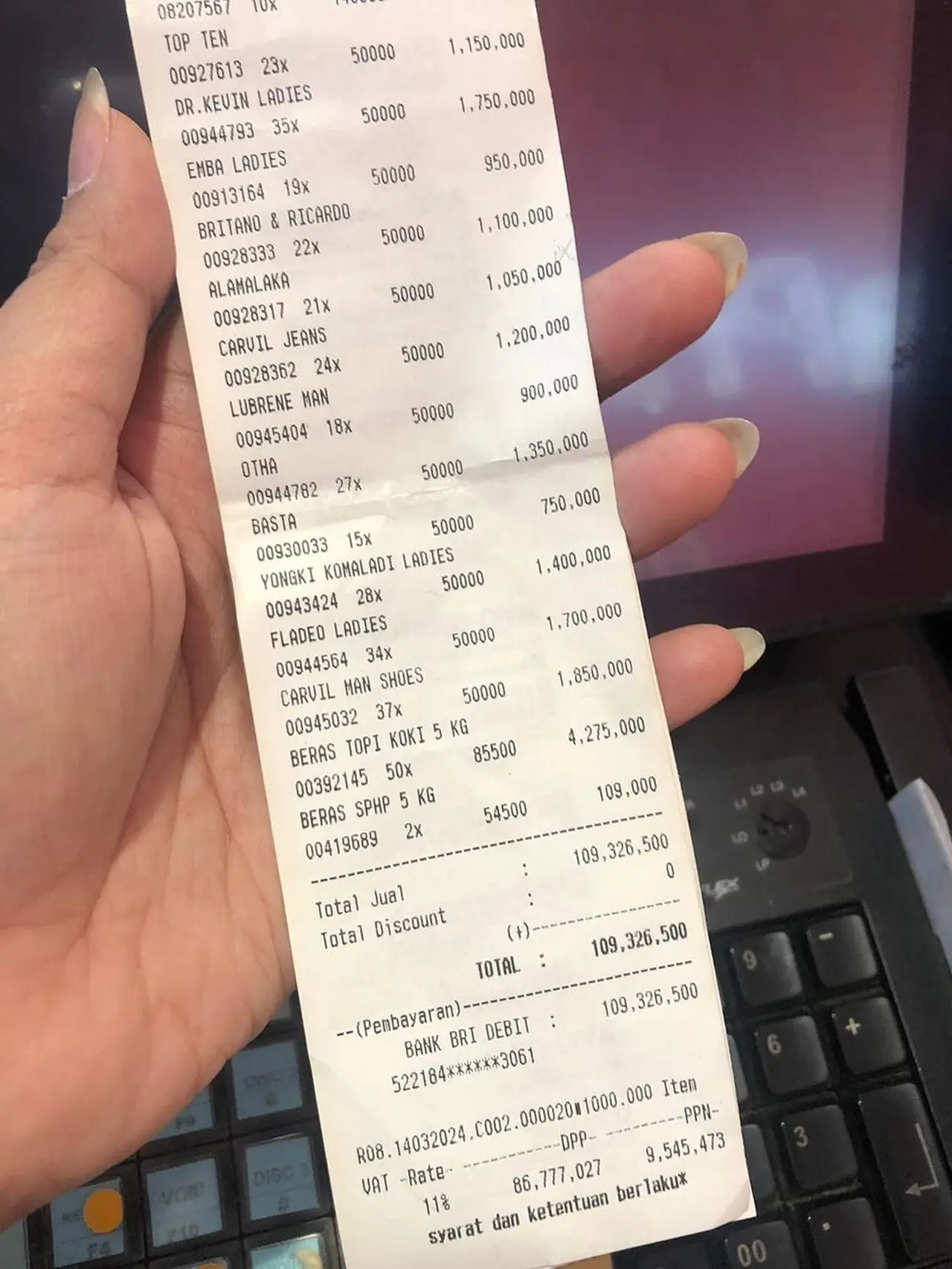 Struk Belanja Inul Daratista Rp109 Juta Viral, Istri Adam Suseno Singgung Kerja Keras dan ...