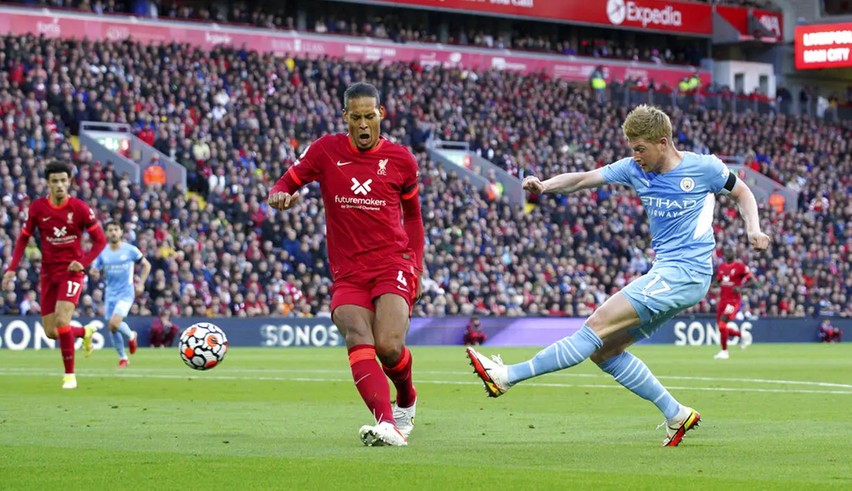 FOTO: Liverpool Gagal Raih Poin Penuh Lawan Manchester City - Foto ...