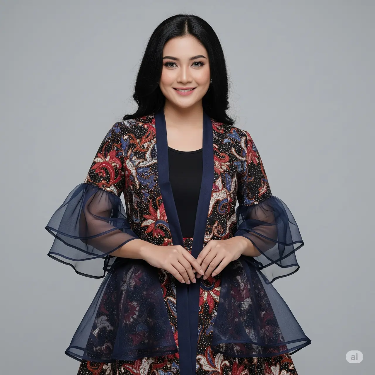 15 Outer Batik Wanita Layering Terbaik di 2025, Stylish, Unik, dan ...