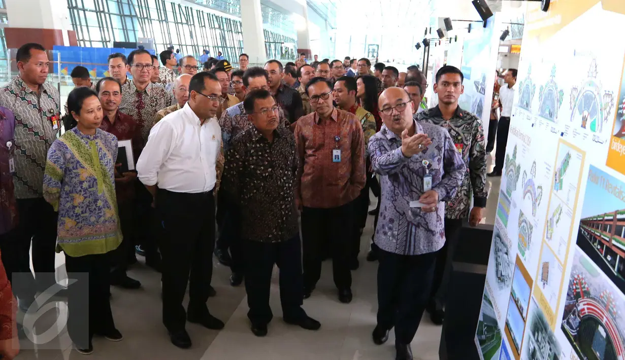 Wapres Jusuf Kalla Tinjau Langsung Terminal 3 Bandara Soekarno Hatta ...