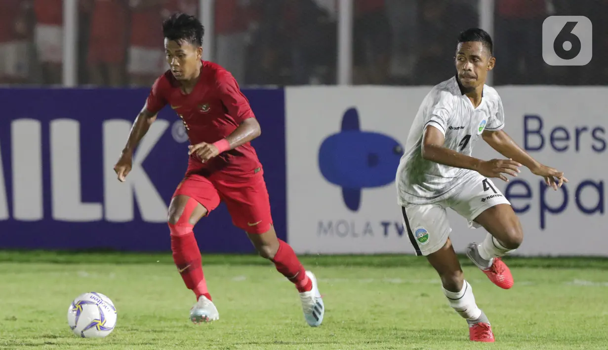FOTO: Kualifikasi Piala AFC U-19 2020, Timnas Indonesia Bungkam Timor Leste - Foto Liputan6.com