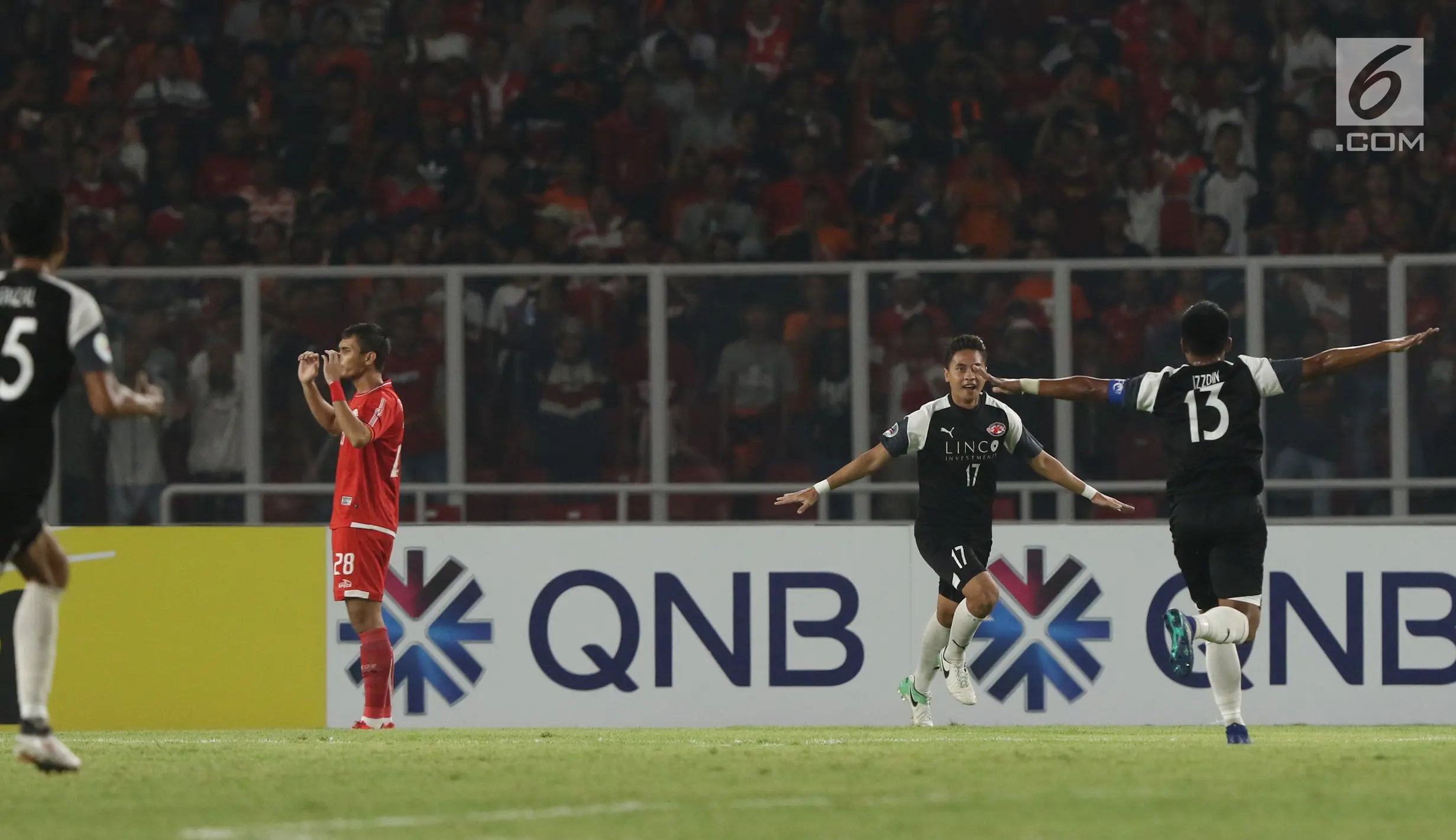 FOTO: Bermain Ketat, Persija Kalah dari Home United - Foto Liputan6.com