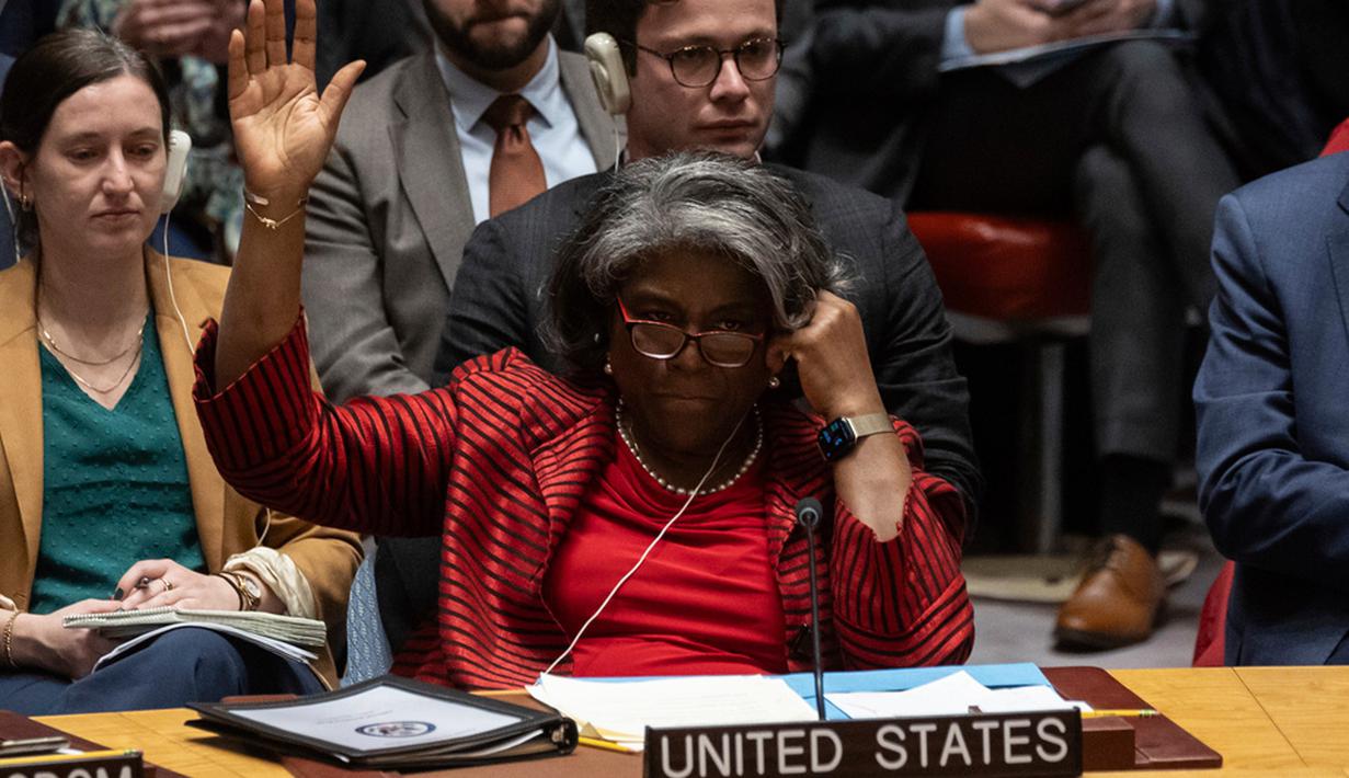 AS - Rusia Abstain, DK PBB Adopsi Resolusi Bantuan Kemanusiaan untuk Gaza