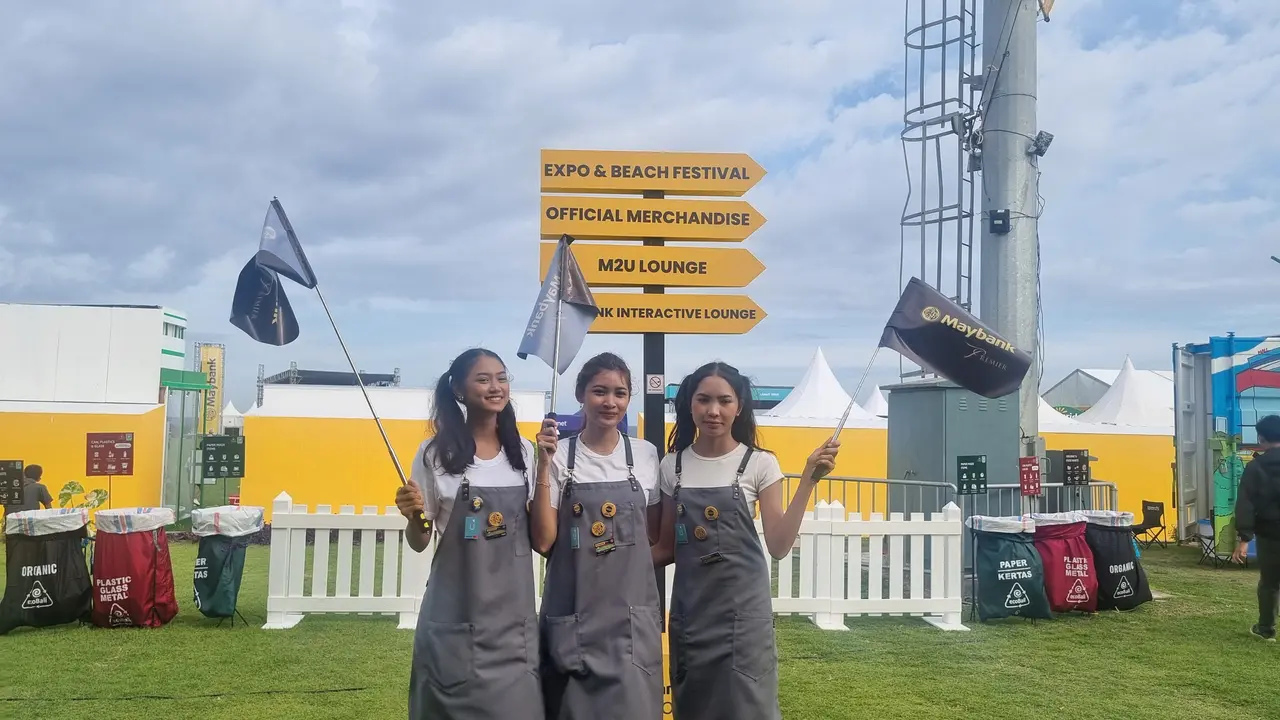 Mengintip Maybank Marathon 2024 Race Village di Bali United Training ...