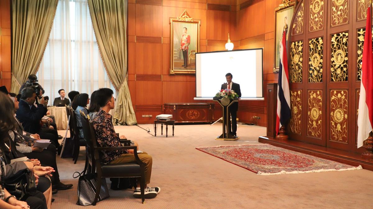 KBRI Bangkok-Kemlu Thailand Rilis Logo Peringatan 70 Tahun Hubungan ...