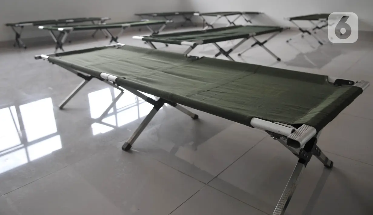 FOTO: Mengintip Ruang Isolasi COVID-19 di Gedung Sekolah Jakarta - Foto ...