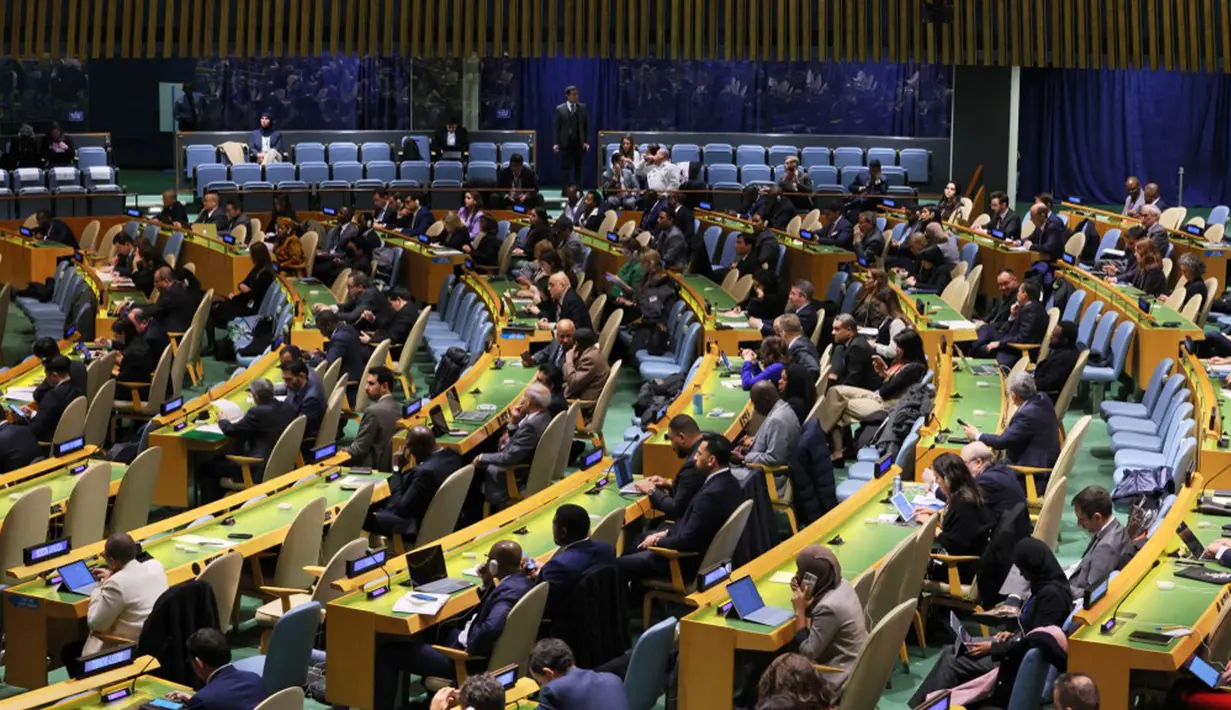 Majelis Umum PBB Sepakati Resolusi Gencatan Senjata di Gaza - Foto Liputan6.com