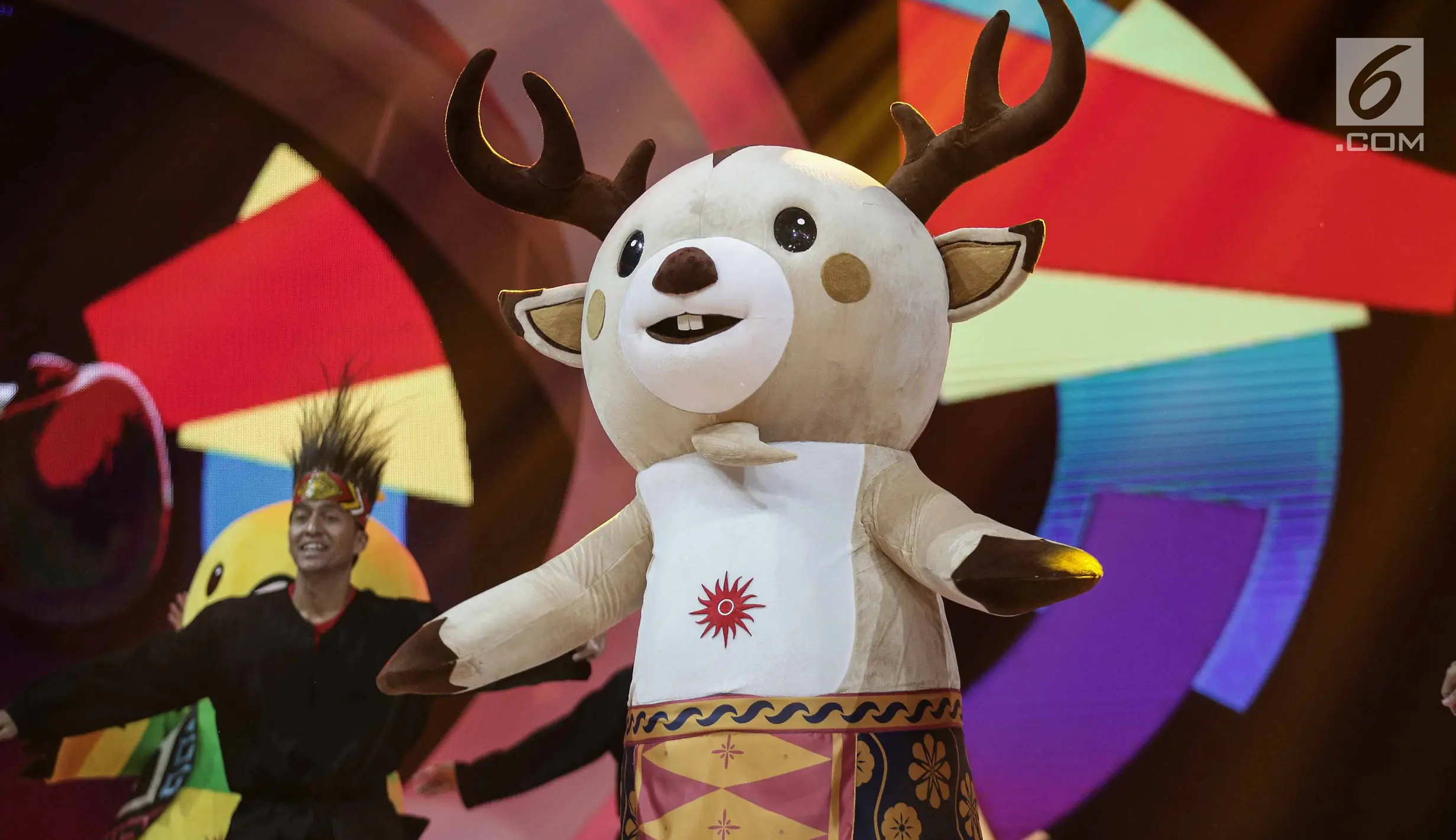 FOTO: Mengenal Lebih Dekat Tiga Maskot Asian Games 2018 - Foto Liputan6.com
